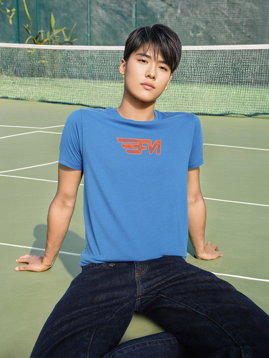 Buy Flying Machine Typography Printed Cotton T Shirt - Tshirts for Men ...