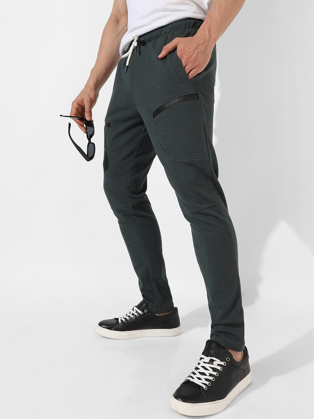 Buy Campus Sutra Men Regular Fit Cotton Track Pants - Track Pants for ...