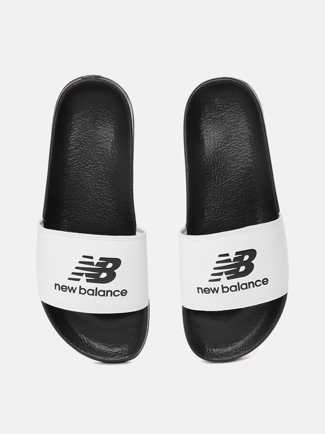 Buy New Balance Men Brand Logo Printed Sliders - Flip Flops for Men ...