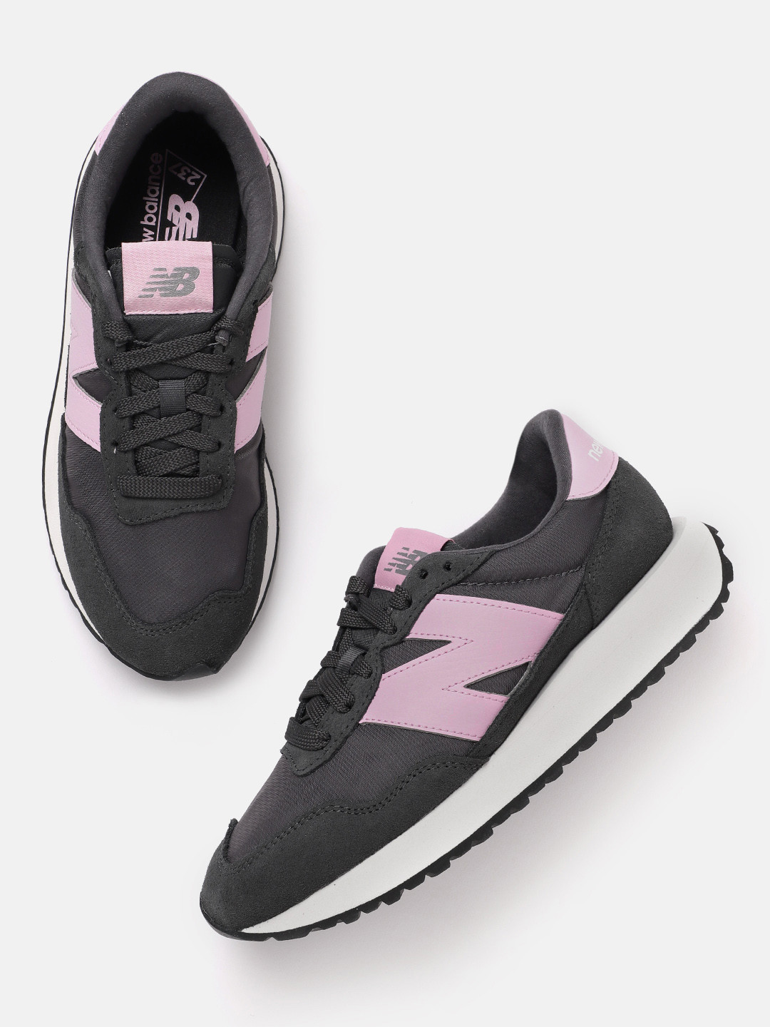 Buy New Balance Women Brand Logo Detail Everyday 237 Sports Shoes ...