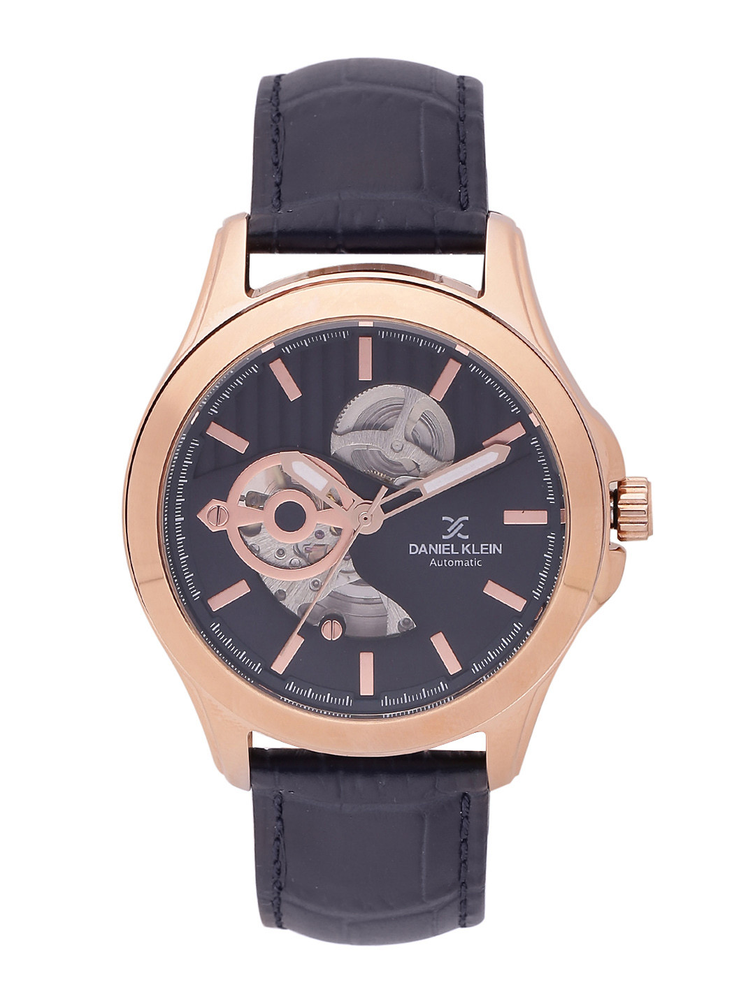 Buy Daniel Klein Automatic Men Blue Analogue Watch DK11444 1 - Watches ...