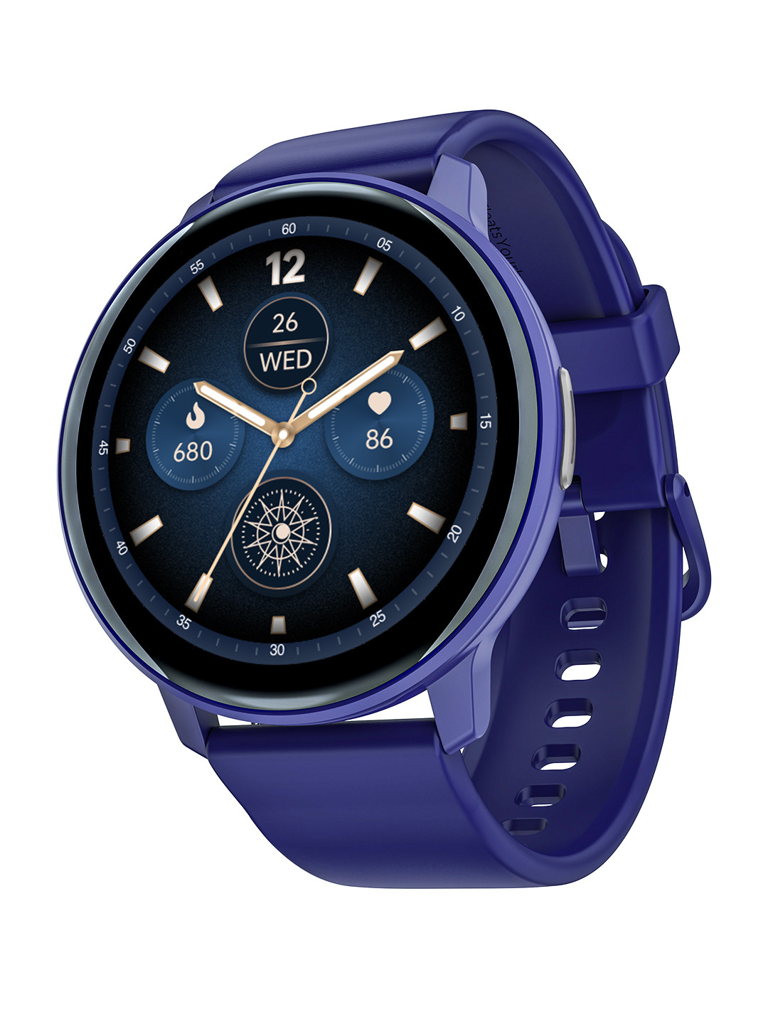 Buy BoAt Lunar Connect HD Display Smartwatch - Smart Watches for Unisex ...