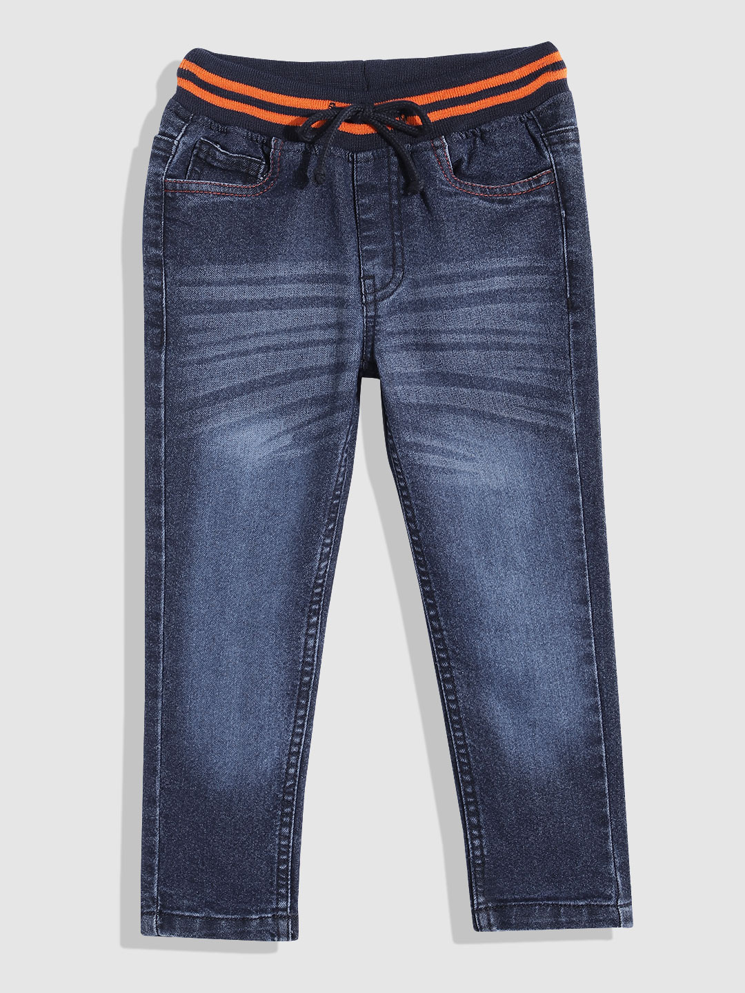 Buy YK Boys Slim Fit Light Fade Jeans - Jeans for Boys 22460088 | Myntra