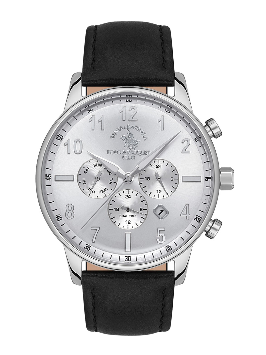 Buy SANTA BARBARA POLO & RACQUET CLUB Men Textured Dial Analogue Watch ...