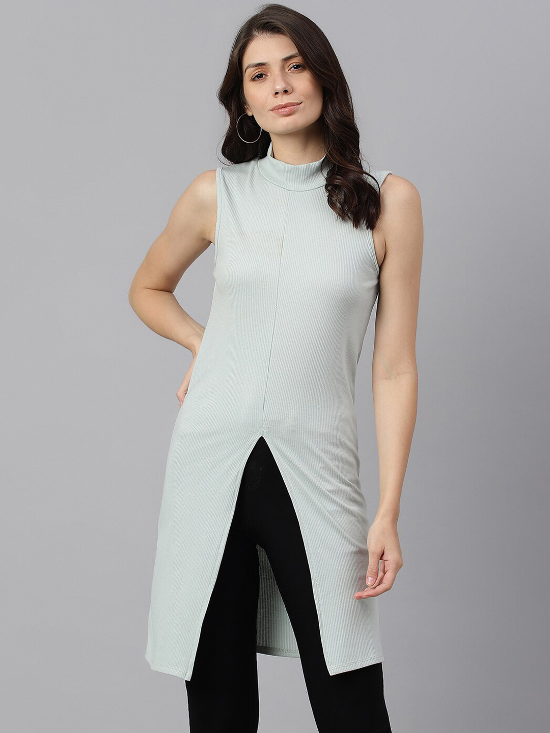 Buy GUTI High Neck Sleeveless Tunic - Tunics for Women 22461920 | Myntra