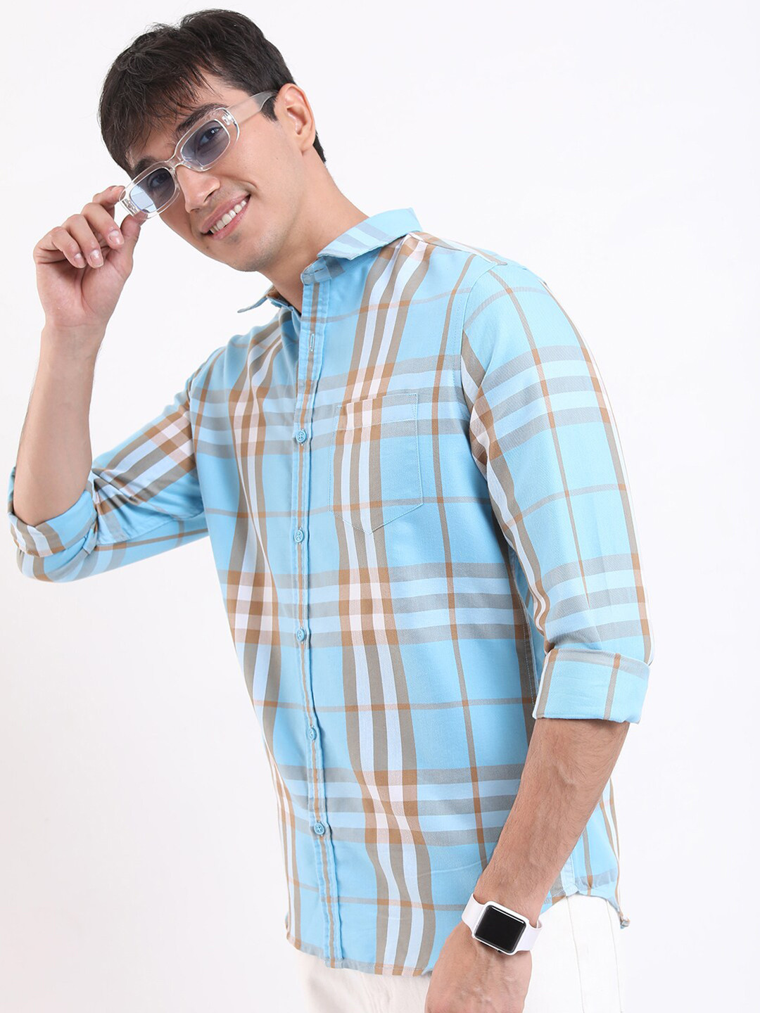 Buy KETCH Slim Fit Checked Casual Shirt - Shirts for Men 22463886 | Myntra