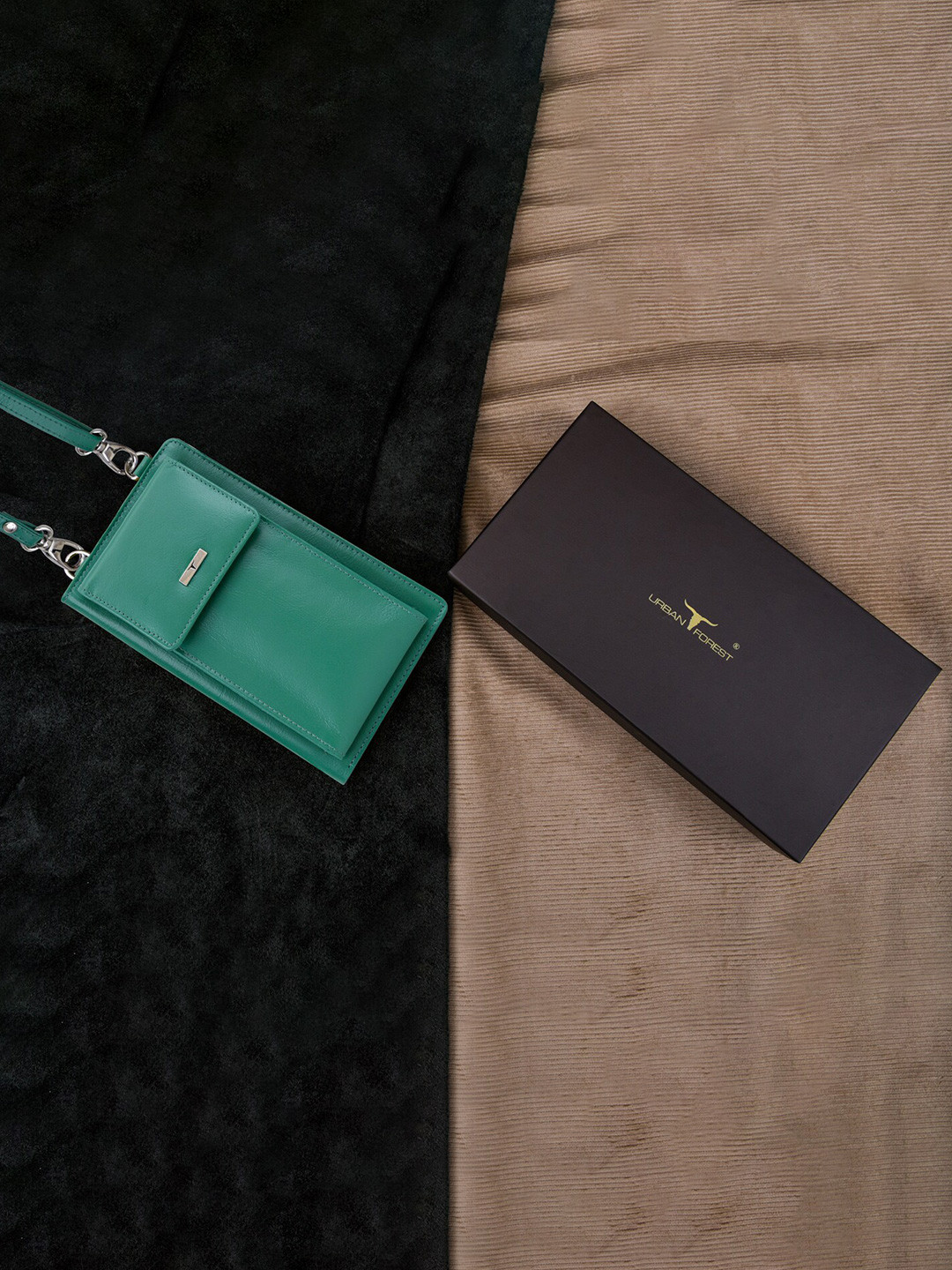 Buy URBAN FOREST Women Leather Sling Wallet - Wallets for Women ...