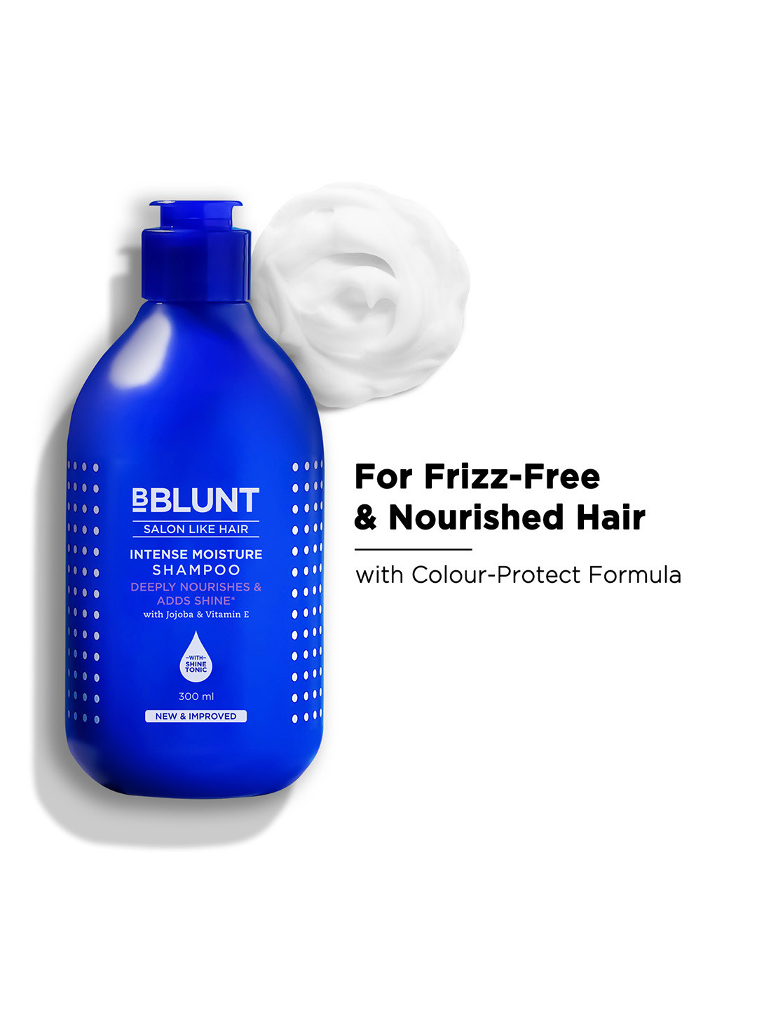 Buy BBLUNT Salon Like Hair Intense Moisture Shampoo With Vitamin E ...