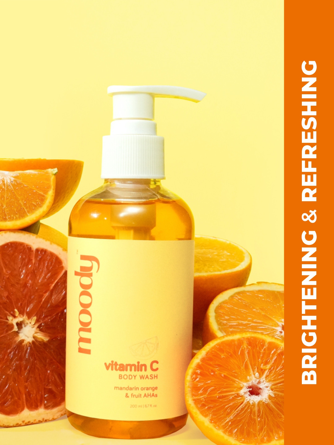 Buy MOODY Moody Vitamin C Body Wash With Mandarin Orange & Fruit AHAs ...
