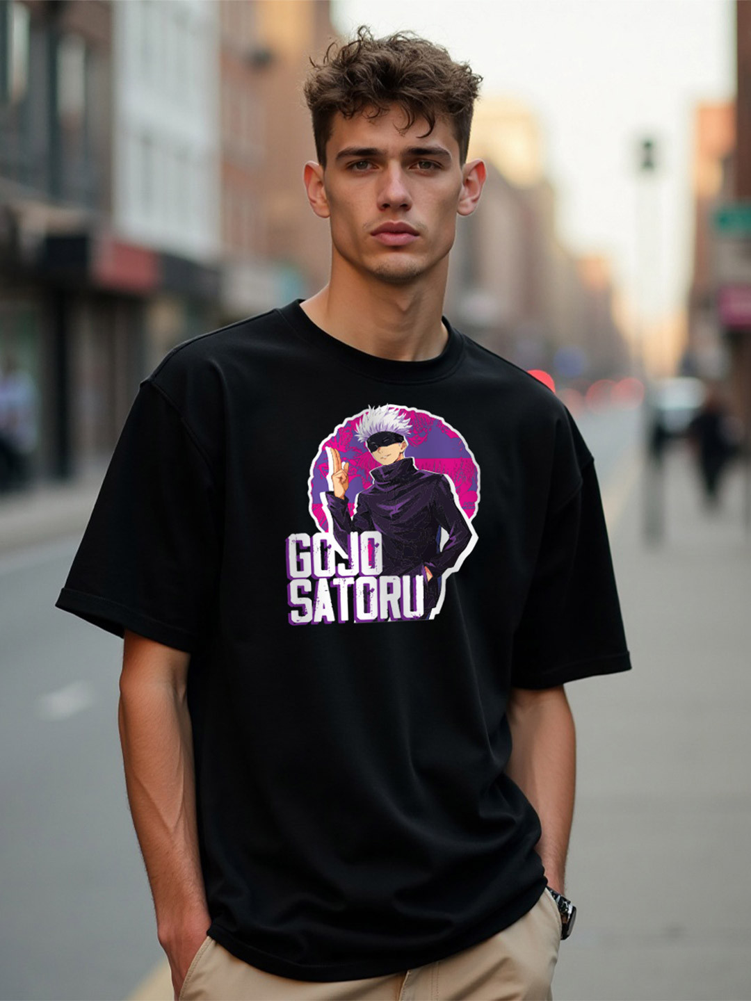 Buy Mad Over Print Graphic Printed Oversized Cotton T Shirt - Tshirts ...