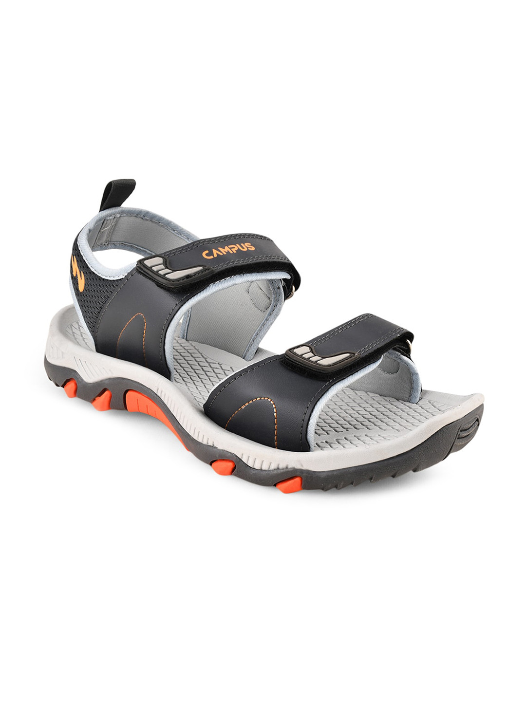Buy Campus Men Textured Velcro Sports Sandal - Sports Sandals for Men ...