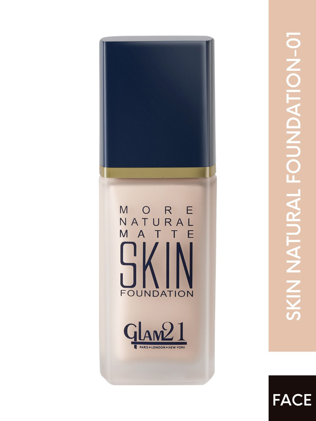 Buy GLAM21 More Natural Matte Skin Foundation Minimizes Pores 40g Shade ...