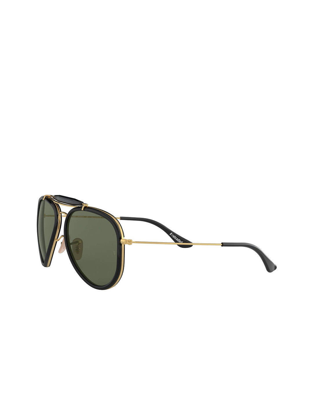 Buy Ray Ban Men Aviator Sunglasses With Polarised Lens 8053672910384 ...