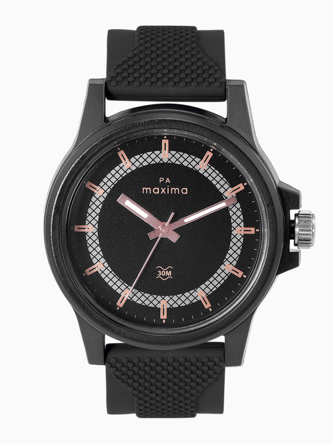 Buy Maxima Men Silicon Straps Analogue Watch 66930PPGW - Watches for ...