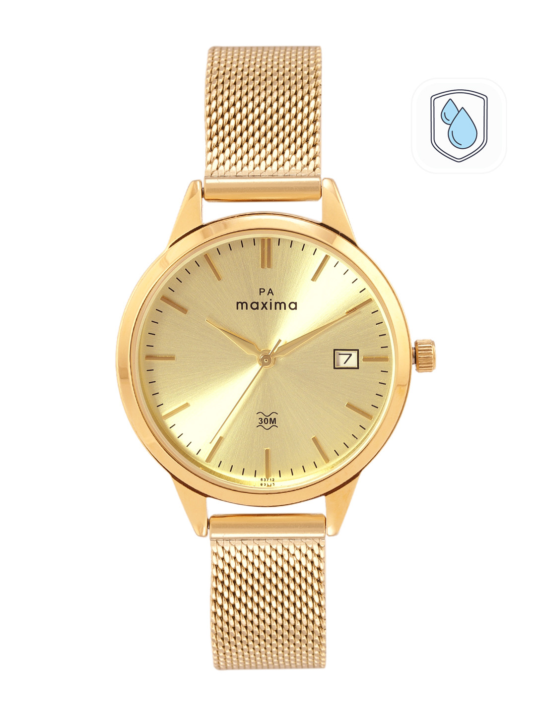 Buy Maxima Women Stainless Steel Bracelet Style Straps Analogue Watch ...