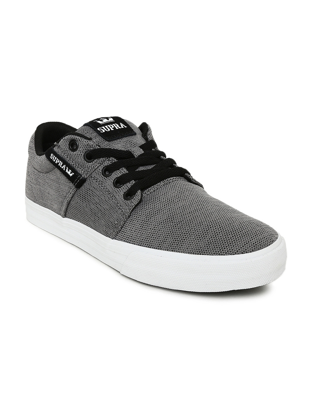 Buy Supra Men Grey STACKS VULC II Sneakers - Casual Shoes for Men ...