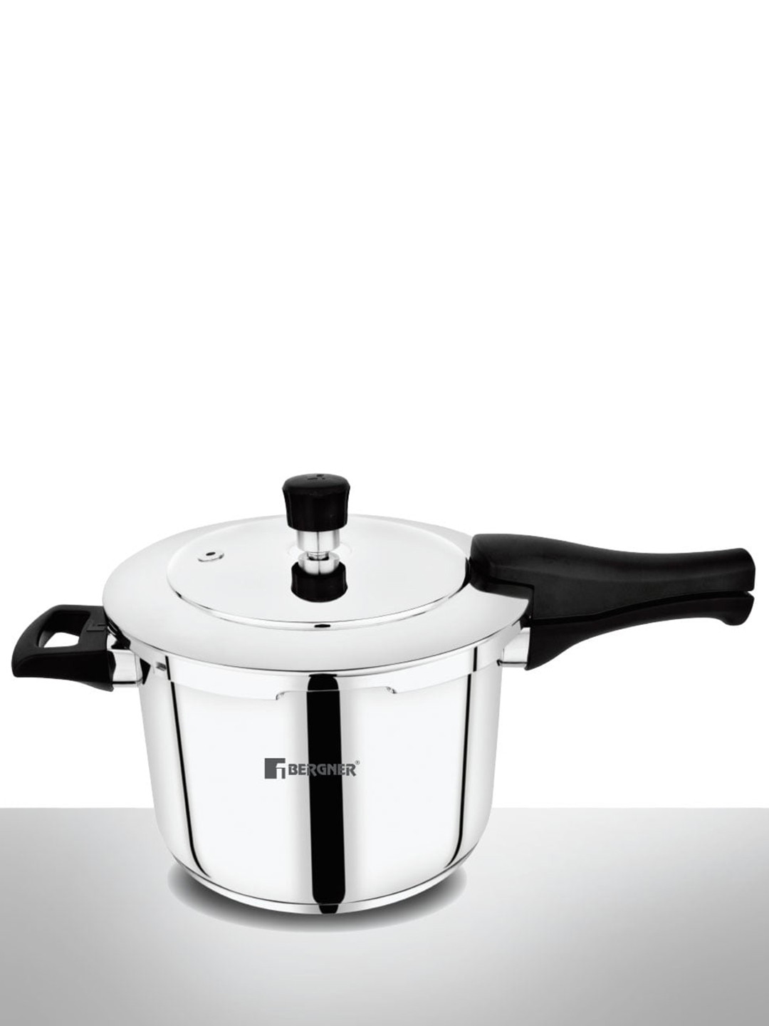 Buy BERGNER Pura Stainless Steel TriPly Induction Base Bottom Outer Lid ...