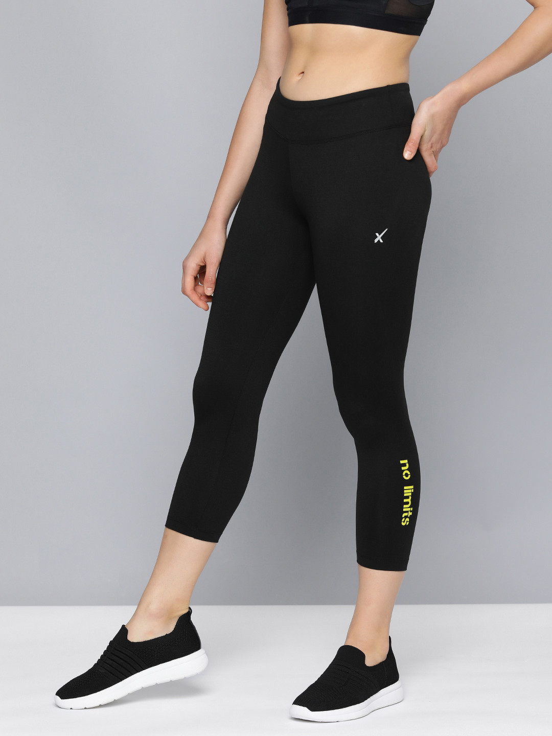 Buy HRX By Hrithik Roshan Rapid Dry Skinny Fit Training Tights - Tights ...
