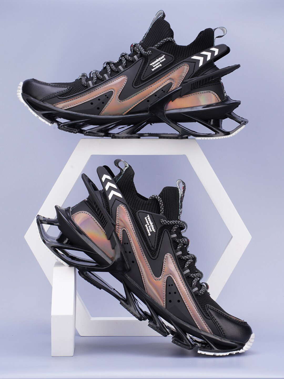 Buy Atom Spring Edge Alpha 2 Men Colourblocked Sneakers - Casual Shoes ...