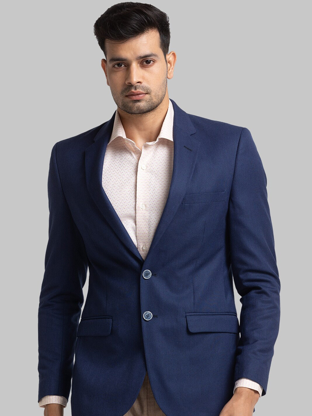 Buy Raymond Contemporary Fit Single Breasted Formal Blazer - Blazers ...