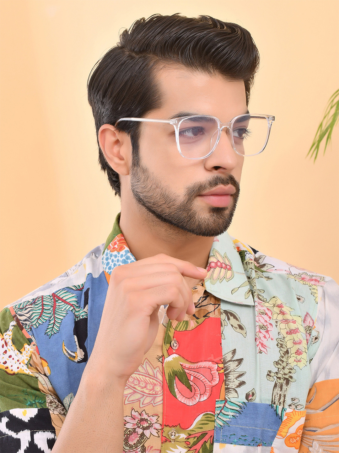 Buy ROYAL SON Transparent Full Rim Square Frames - Frames for Unisex ...