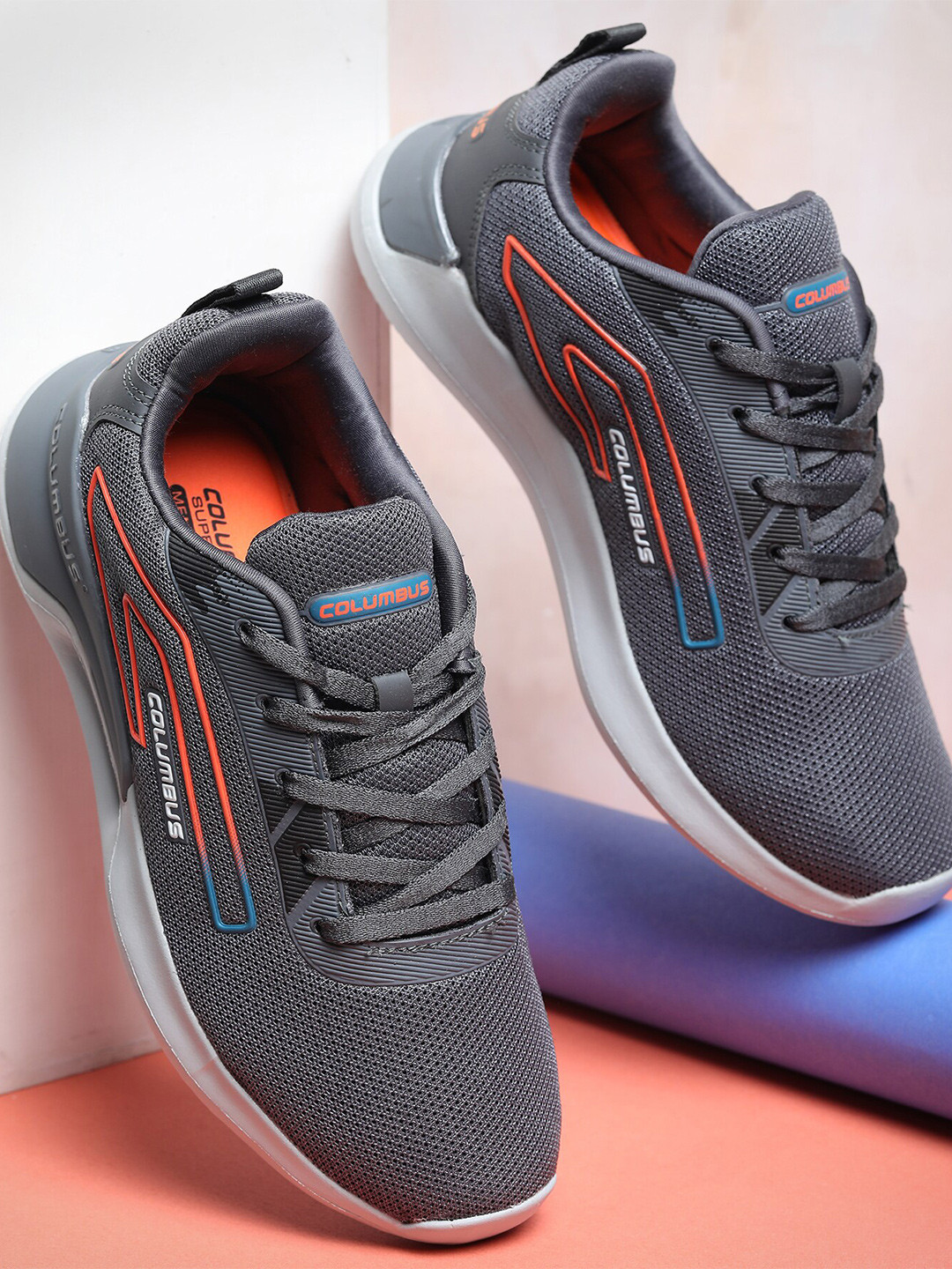 Buy Columbus Men Nobel Memory Foam Technology Running Sports Shoes ...