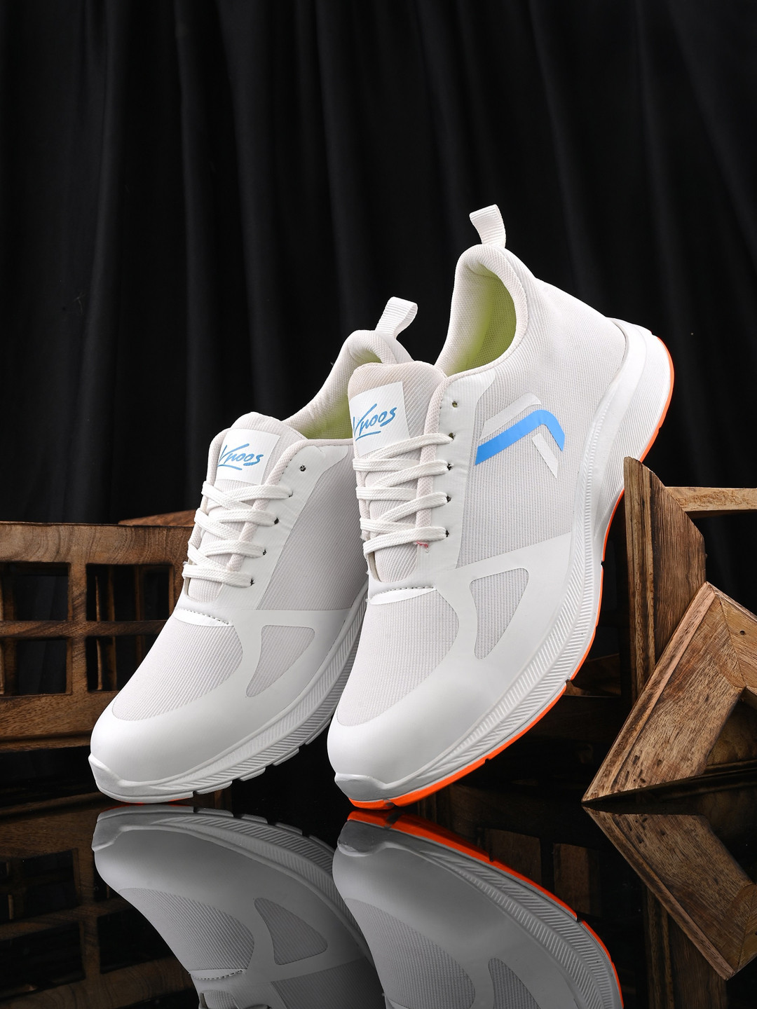 Buy Knoos Men Woven Design Padded Insole Basics Sneakers - Casual Shoes ...