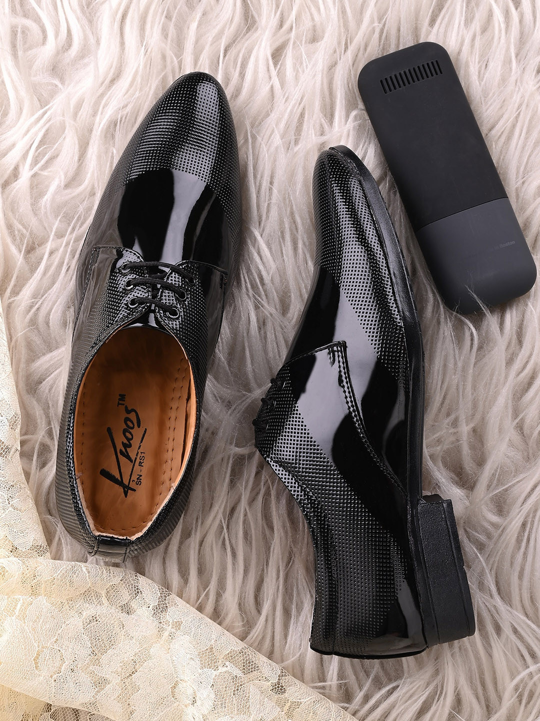 Buy Knoos Men Perforated Formal Derbys - Formal Shoes for Men 22519954 ...