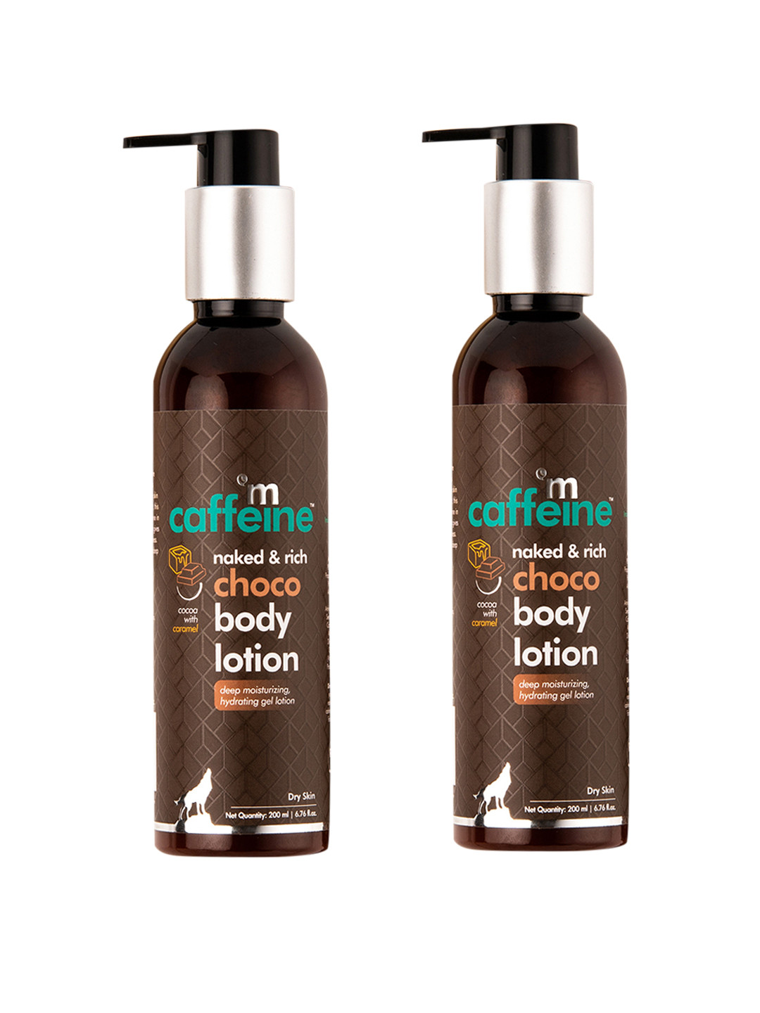 Buy MCaffeine Set Of 2 Deep Moisturizing Choco Body Lotion For Dry Skin ...
