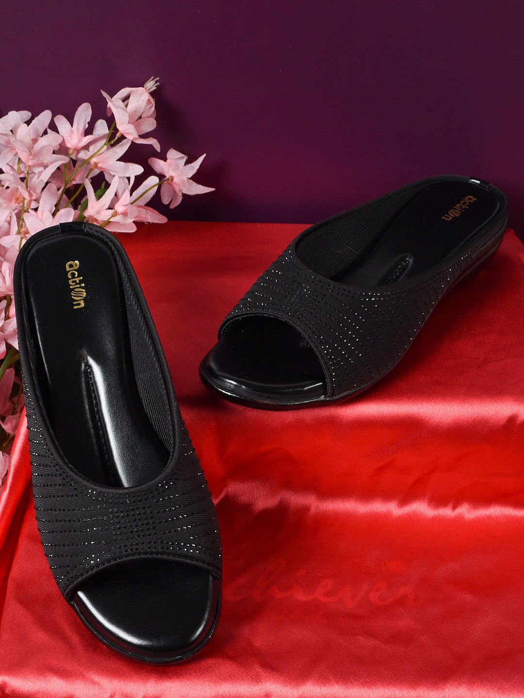 Buy Action Embellished Comfort Heels - Heels for Women 22525406 | Myntra