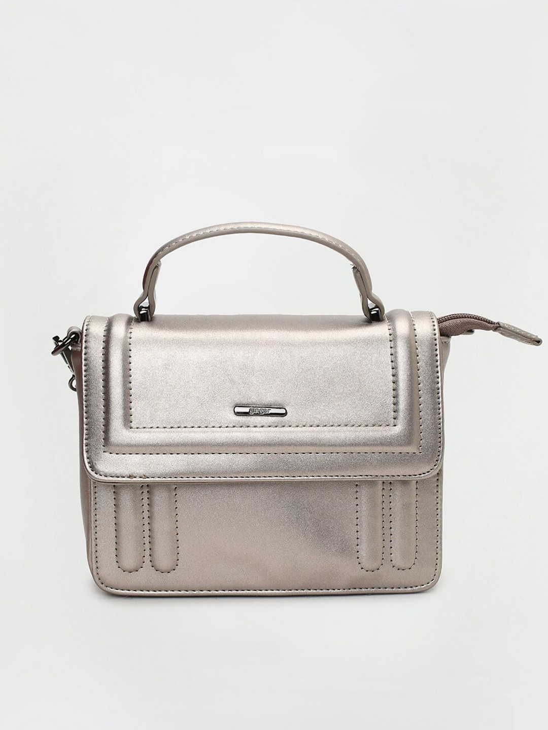 Buy Ginger By Lifestyle Structured Satchel Bag - Handbags for Women ...