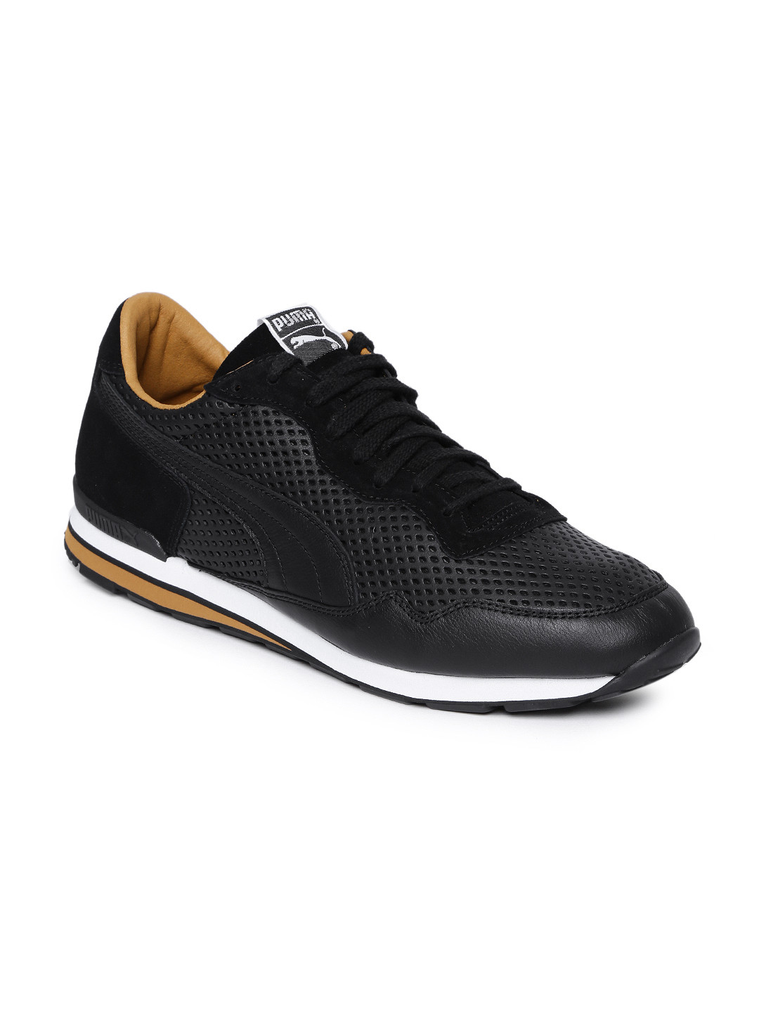 Buy Puma Men Black Sneakers - Casual Shoes for Men 2253119 | Myntra