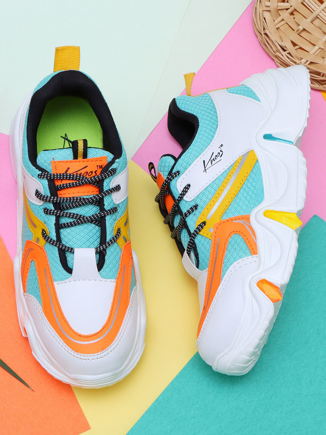 Buy Knoos Women Colourblocked Sneakers - Casual Shoes for Women ...