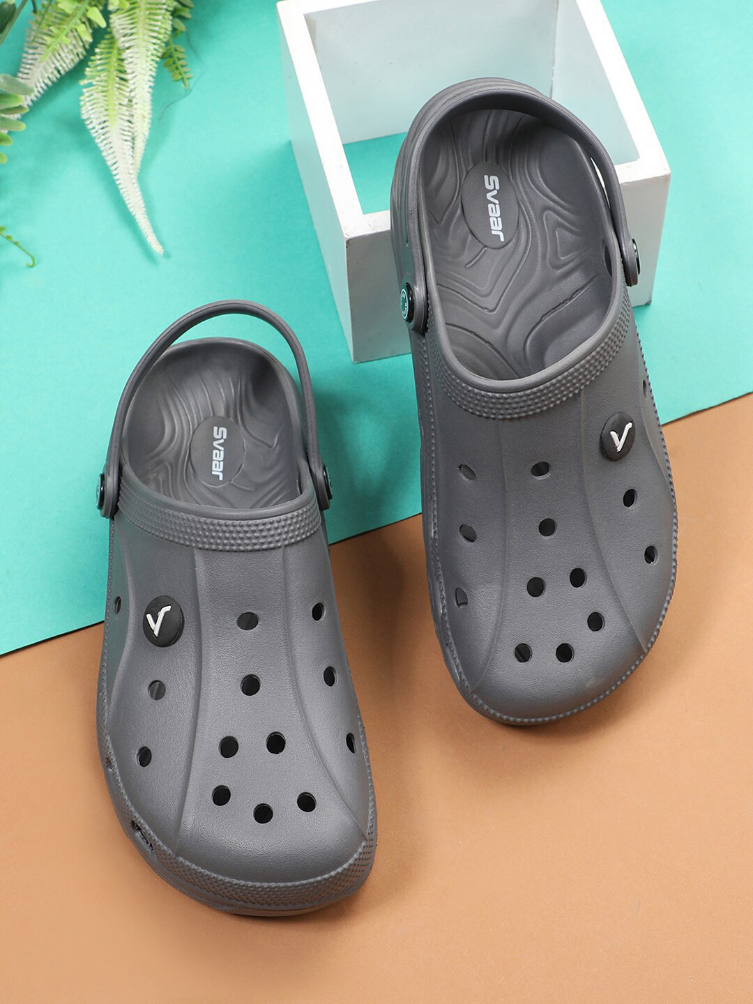 Buy Svaar Men Lightweight Rubber Clogs - Flip Flops for Men 22544330 ...