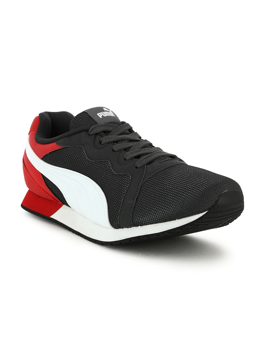 Buy Puma Men Grey & Red Pacer Sneakers - Casual Shoes for Men 2255069 ...