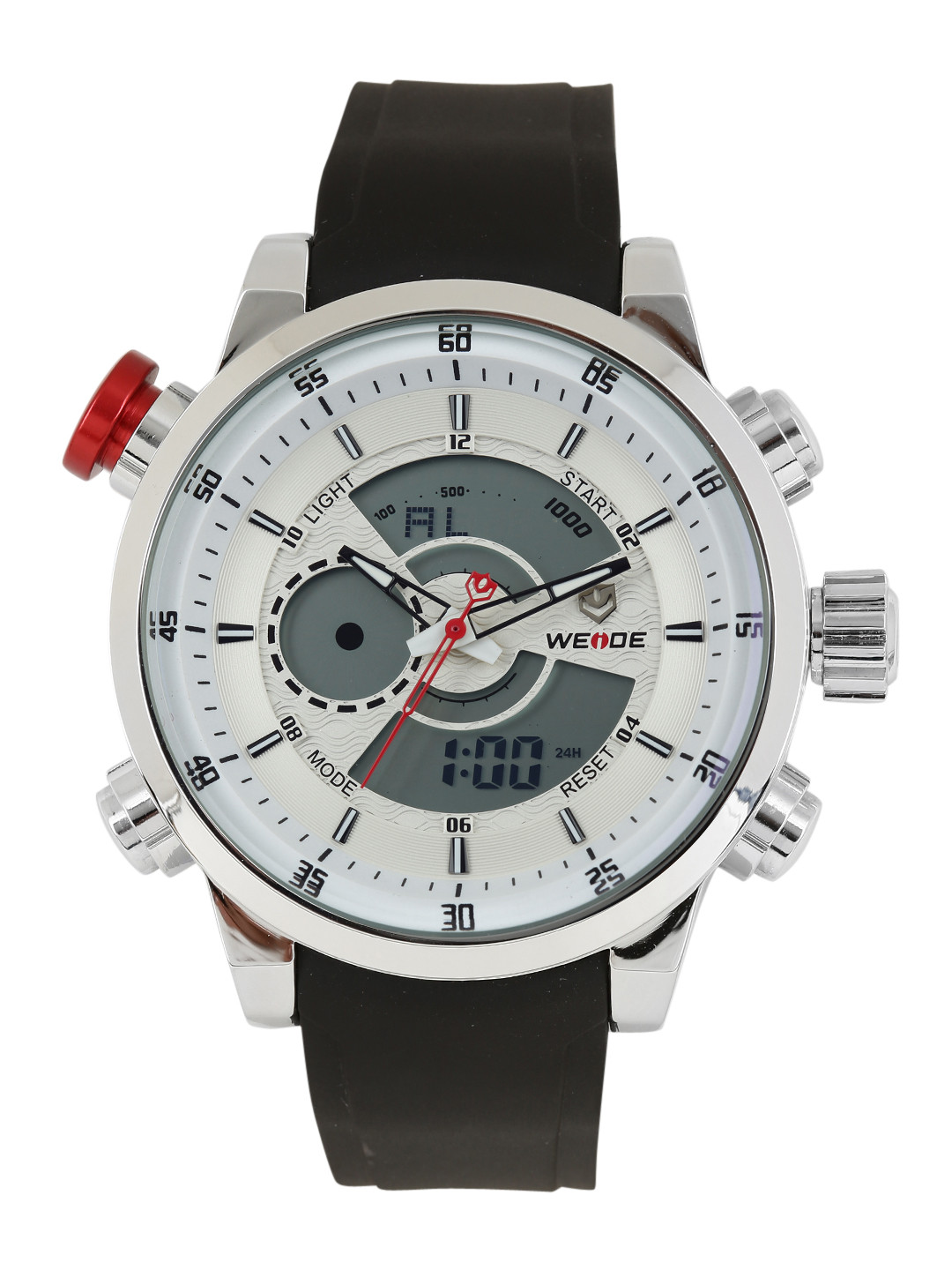 Buy WEIDE Men White Analogue And Digital Watch WH3401 2C - Watches for ...