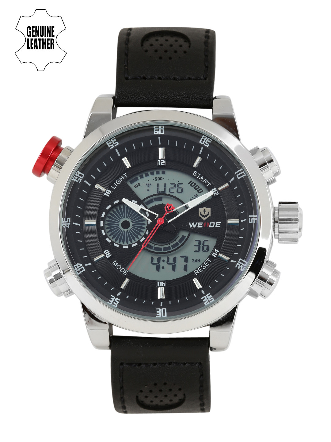 Buy WEIDE Men Black Analogue And Digital Watch WH3401 3C - Watches for ...