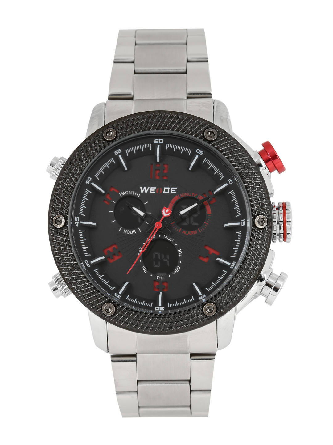 Buy WEIDE Men Black Analogue And Digital Watch WH5206 - Watches for Men ...