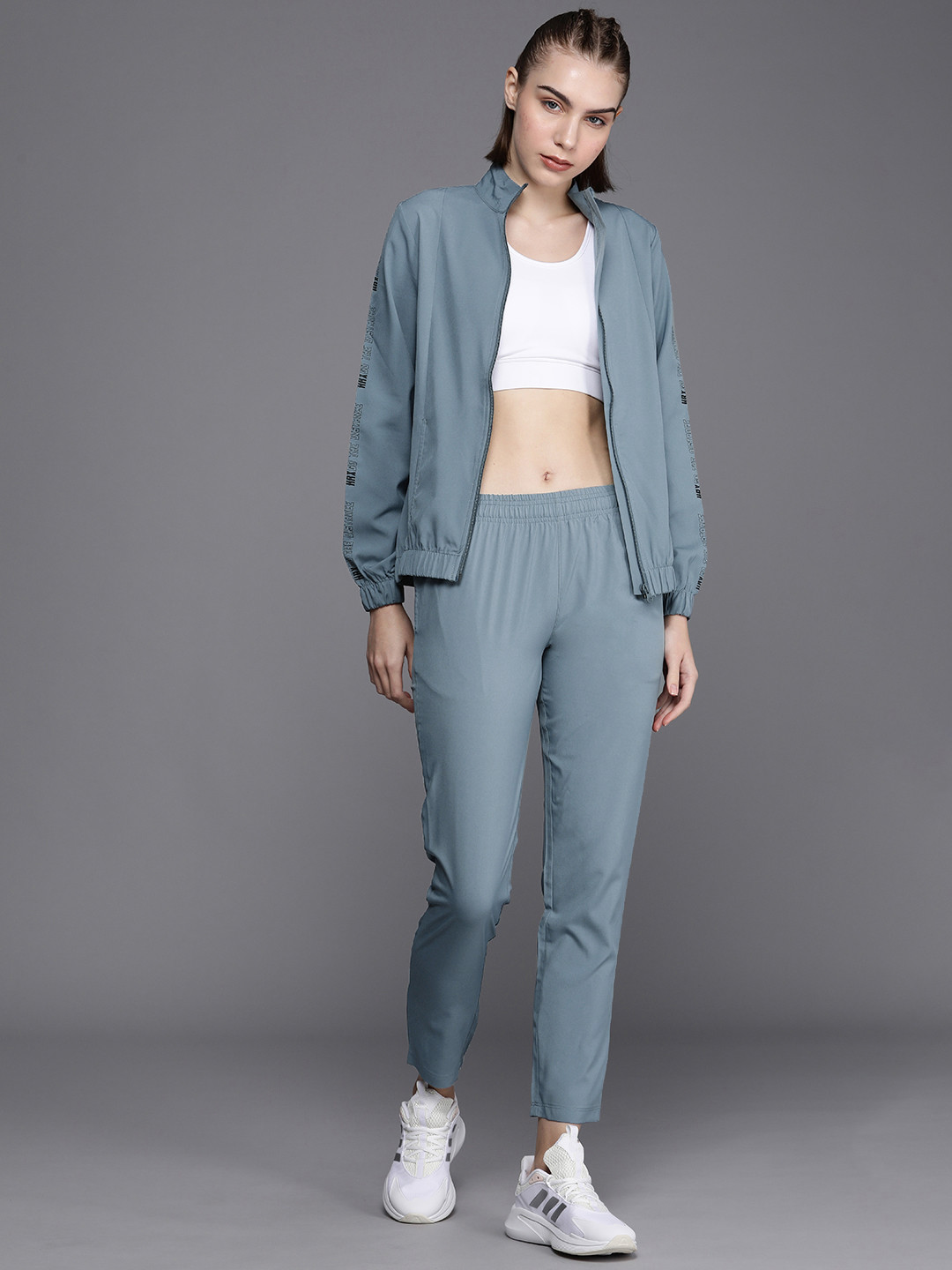 Buy HRX By Hrithik Roshan Typography Printed Rapid Dry Running ...