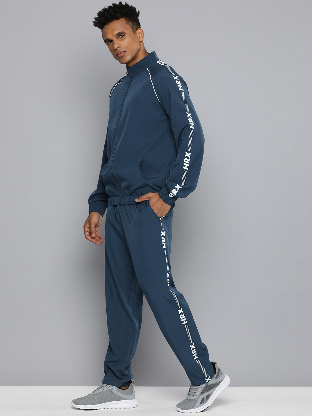 Buy HRX By Hrithik Roshan Men Rapid Dry Running Tracksuit - Tracksuits ...
