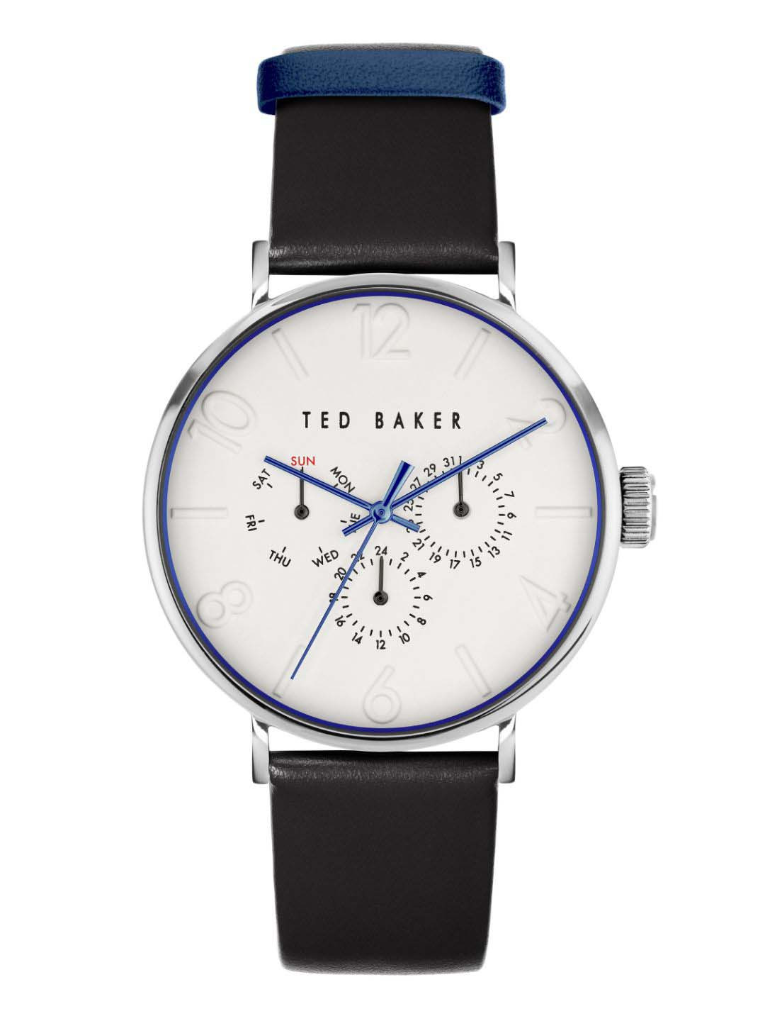 Buy Ted Baker TB Timeless Collection Men Leather Straps Analogue Watch ...