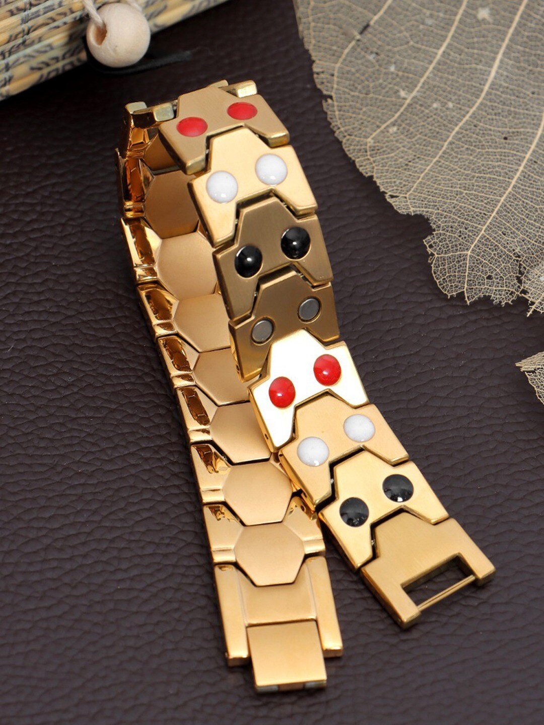 Buy UNIVERSITY TRENDZ Gold Plated Link Bracelet - Bracelet for Unisex ... Buy UNIVERSITY TRENDZ Gold Plated Link Bracelet - Bracelet for Unisex ...