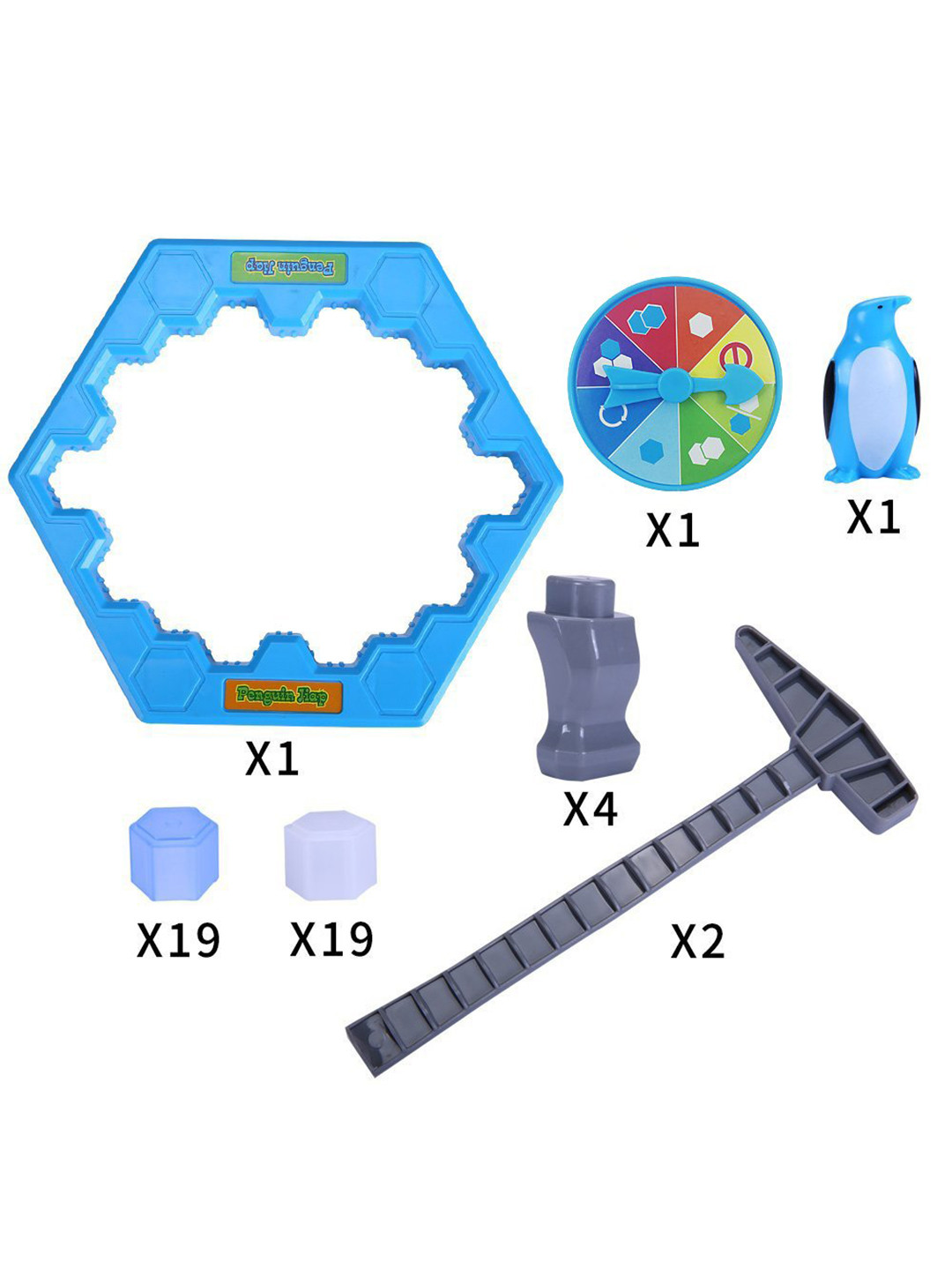 Buy CHOCOZONE Kids Balance Ice Cubes Save Penguin Icebreaker Beating ...