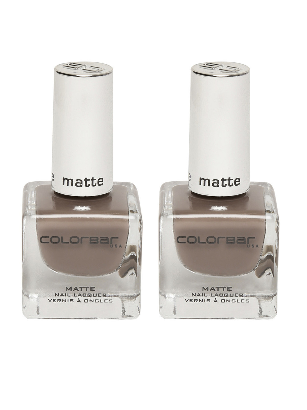 Buy Colorbar Set Of 2 Mattacino Matte Nail Lacquers 5 - Nail Polish for ...