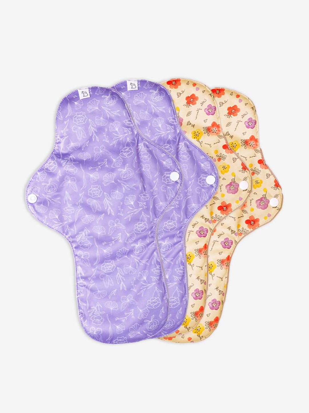 Buy SuperBottoms Set Of 4 Reusable Panty Liners - Pantyliners for Women ...