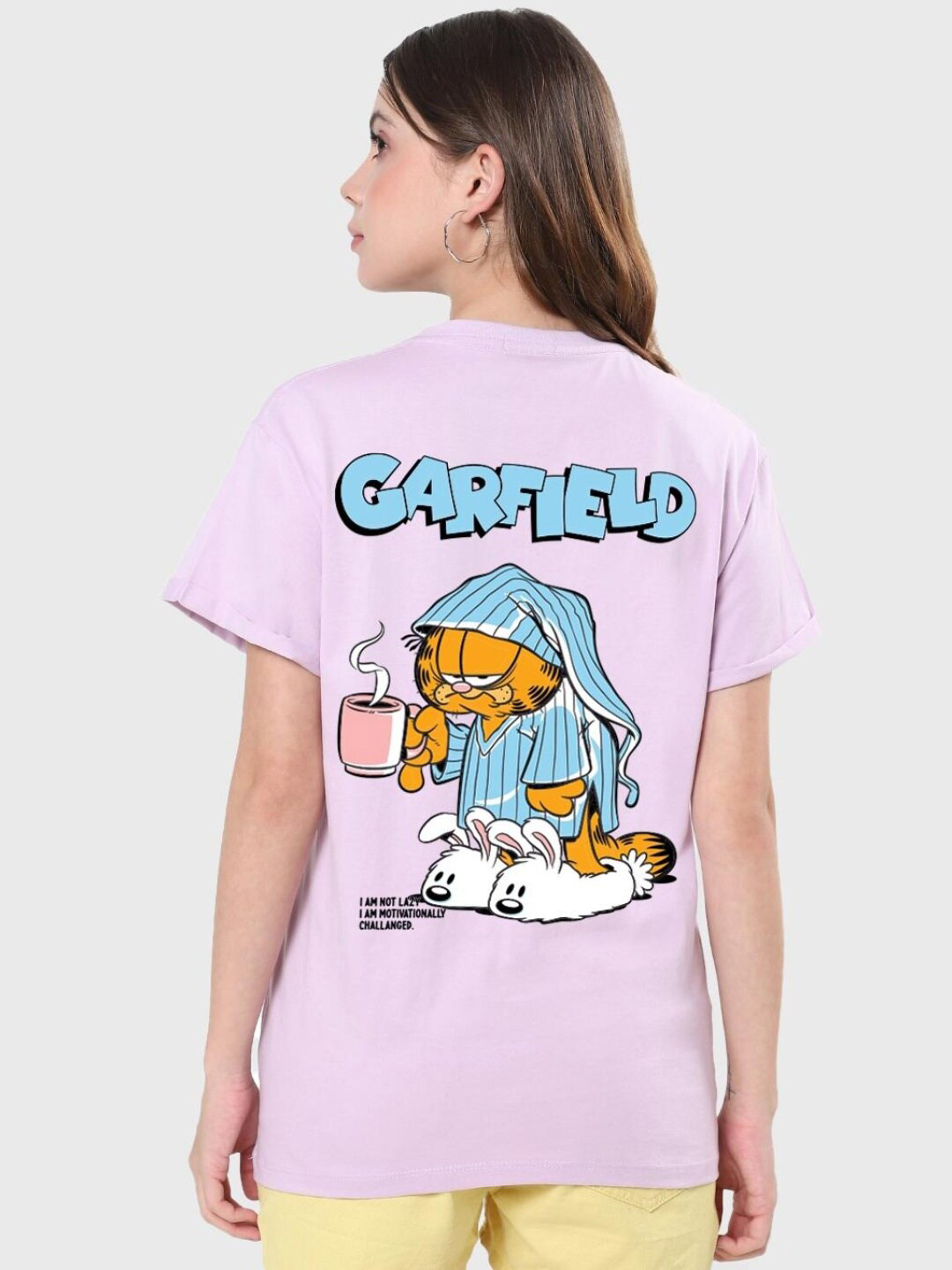 Buy Bewakoof Official Garfield Merchandise's Why Fall In Love Printed ...