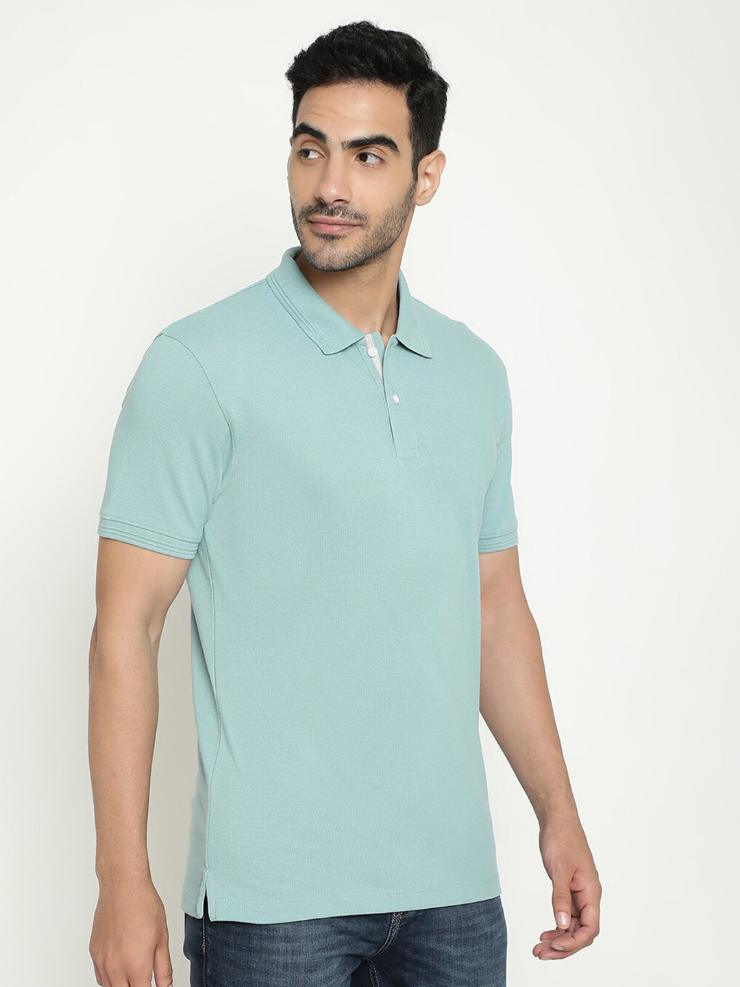 Buy Octave Polo Collar Cotton T Shirt - Tshirts for Men 22584642 | Myntra