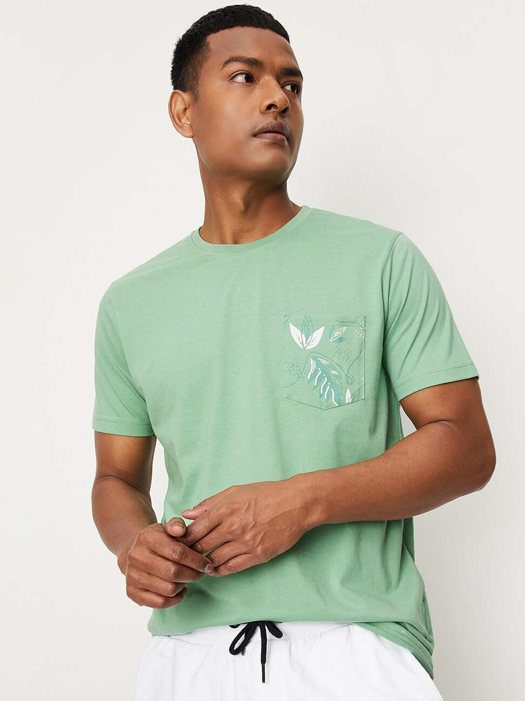 Buy Max Printed Lounge Tshirts - Lounge Tshirts for Men 22585344 | Myntra