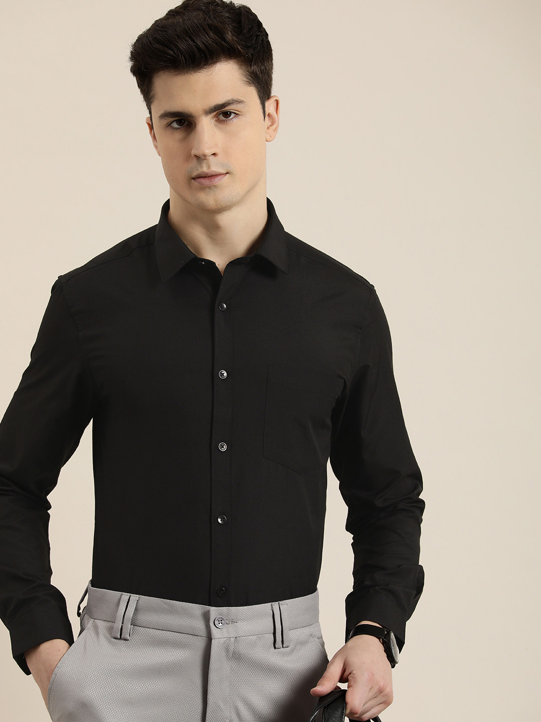 Buy INVICTUS Slim Fit Formal Shirt - Shirts for Men 22588392 | Myntra