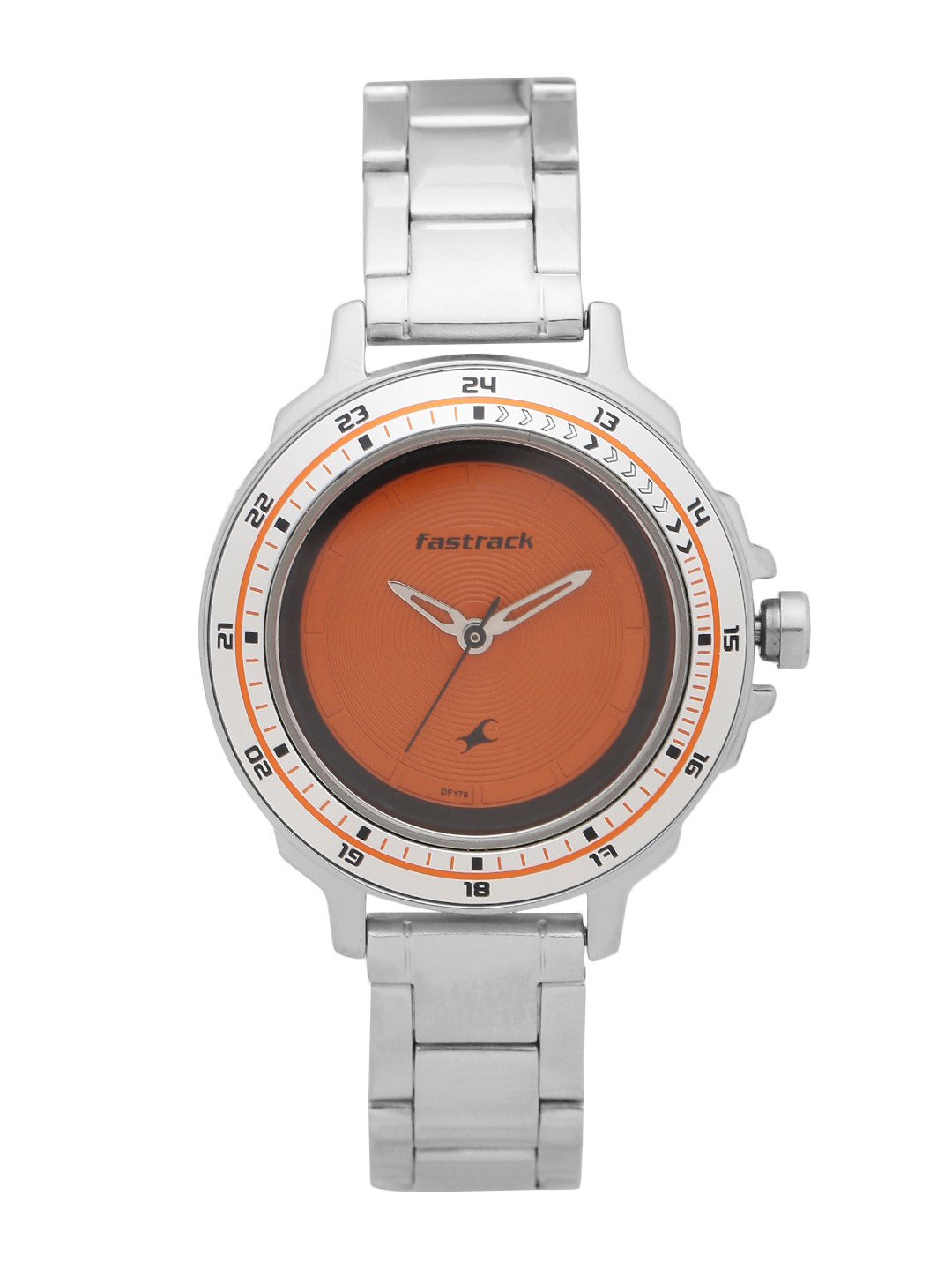 Buy Fastrack Women Orange Analogue Watch 6135SM02C - Watches for Women ...